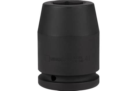 Головка торцевая удлиненная ударная 6-гранная, тип N37KL-41 (1.1/2", 41 ...