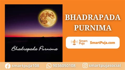 Bhadrapada Purnima SmartPuja