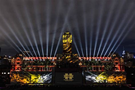 總統府國慶光雕展演登場 蔡總統邀請國人重溫經典、找回感動 Gothe