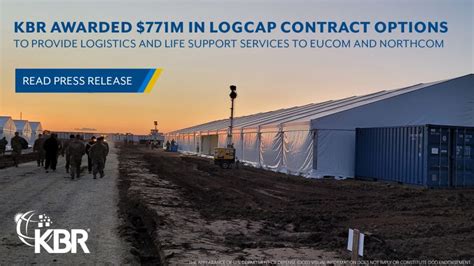 Kbr Inc On Linkedin Kbr Awarded 771m In Logcap Contract Options To