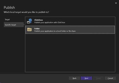 How To Publish A Net Application As A Standalone Executable File Jonathan Crozier