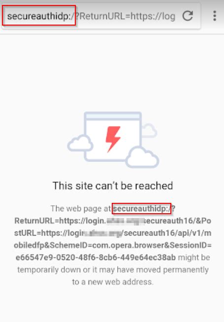 Mobile Devices Get Stuck On The Checking Browser Credential Screen