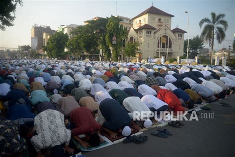 Daftar Sebagian Lokasi Sholat Idul Fitri 21 April 2023 Di DKI Jakarta