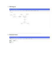 Hw Docx Erd Diagram Relational Schema Sql Statements For