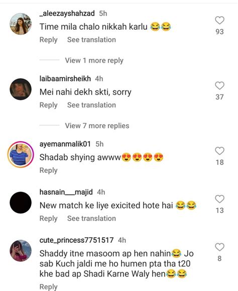 Shadab Khan Shares Reason For Sudden Nikah Reviewitpk