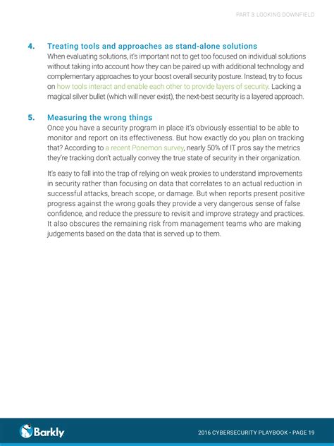 2016 Cybersecurity Playbook Pdf