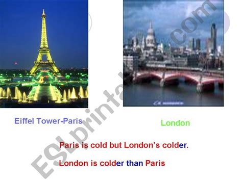 Esl English Powerpoints Comparision