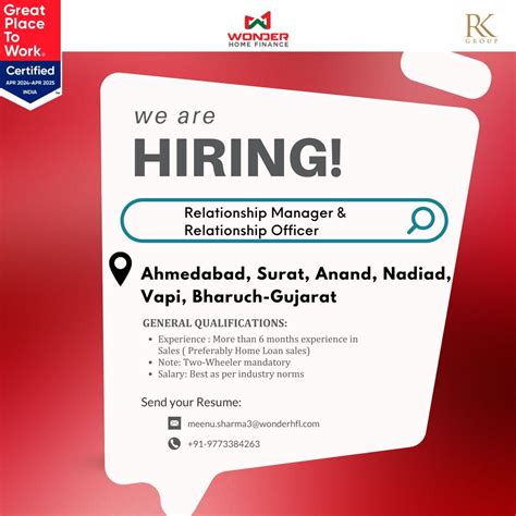 Wonderhomefinance Hiringnow Careeropportunities Gujaratjobs Financecareers Fresherhiring