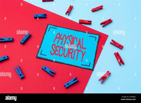 Inspiration Showing Sign Physical Security Business Approach Designed