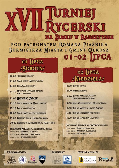 XVII Turniej Rycerski Na Zamku Rabsztyn 2023 HISTORIA Org Pl