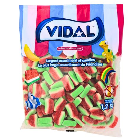 Vidal Watermelon Slices Gummy Candies Bulk Candy Candy Funhouse Ca