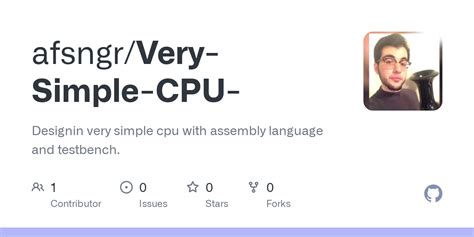 Github Afsngrvery Simple Cpu Designin Very Simple Cpu With