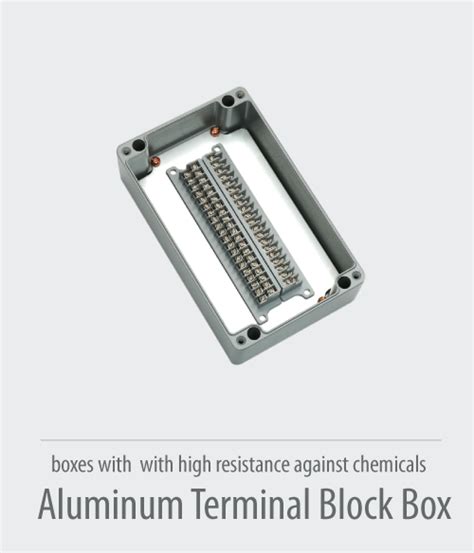 Aluminum Terminal Block Box Amerimation Cost Effective American Automation