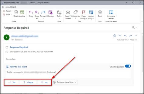 Outlook Meeting Response Options Missing [solved 2024]