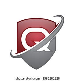 Q Letter Shield Logo Stock Vector Royalty Free 1598281228 Shutterstock