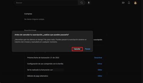 Cómo cancelar tu suscripción a YouTube Premium en tu móvil o PC