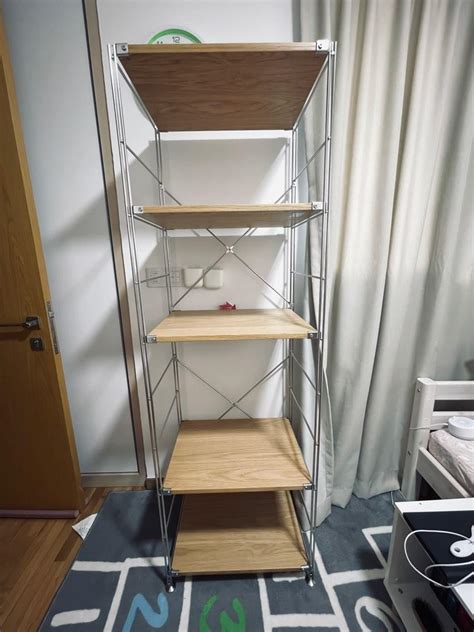 Muji Stainless Steel Unit Shelf Furniture And Home Living Furniture Shelves Cabinets And Racks