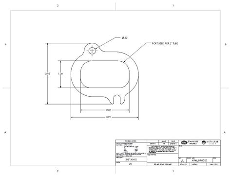 Ford 4 6 Header Flange