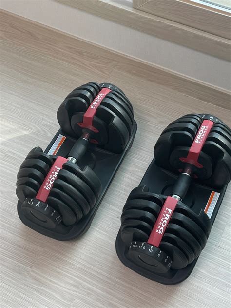 무게조절덤벨 24kg 2개 당근 중고거래