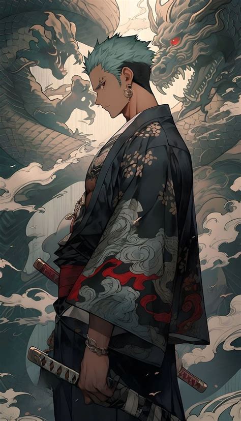 Pin Oleh Tyowt Di Anime Roronoa Zoro Wallpaper Anime Gambar Karakter