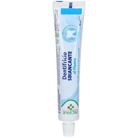 PROFAR Dentifricio Sbiancante Al Fluoro 75 Ml Redcare