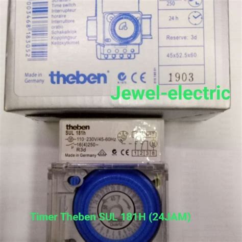 Jual Timer Theben 181h 24jam Timer Waktu Theben Sul Timer Teben Sul 181h Shopee Indonesia