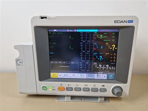 Used Edan Im50 Patient Monitor Mgf 2020 Spo2 Ecg Nibp Ibp Temp