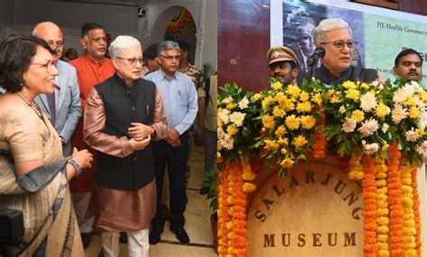Telangana Governor Jishnu Dev Varma Inaugurates Diverse Voices Art