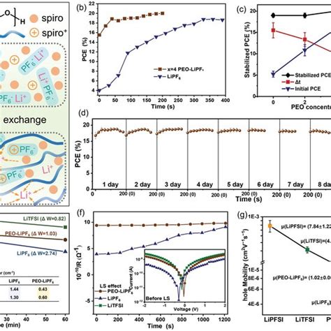 A Molecular Structure Of Lipf6 Litfsi And Lipfsi B The Ep Maps Of