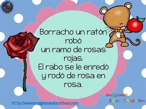 Súper colección de fichas de TRABALENGUAS - Imagenes Educativas | Trabalenguas infantiles ...