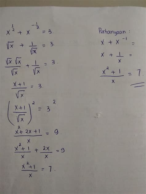 Cara Menghitung Pangkat Setengah Satu Manfaat Riset
