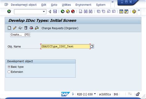 Nesli S Page Create IDOC Step By Step