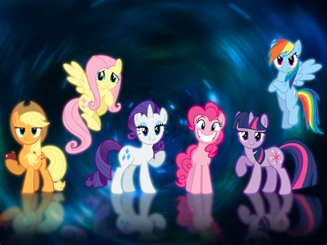 Mlp Mane Six Wallpapers Wallpapersafari