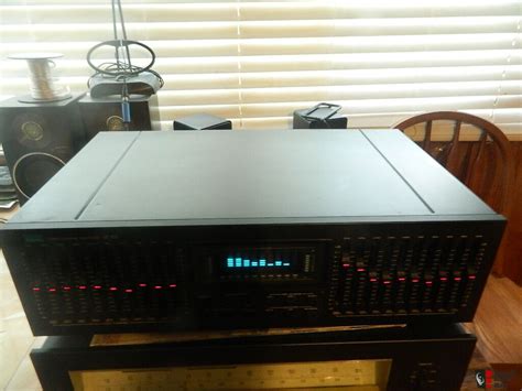 Sansui SE X Stereo Graphic Equalizer Spectrum Analyzer Working Photo Aussie Audio Mart