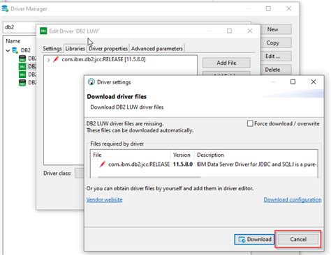 Cancel Button In Driver Manager Is Not Respected · Issue 18147