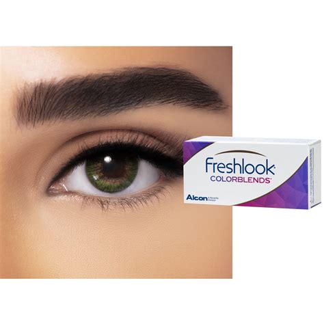 Buy Freshlook Colorblends Monthly Color Contact Lenses Green Blend