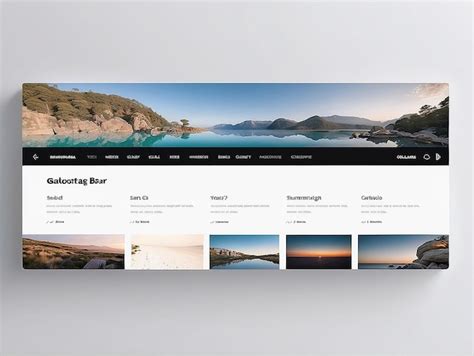 Clean Minimalist Navigation Bar With Intuitive Dropdown Menus Premium