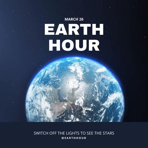Switch Off The Lights To See The Stars Online Instagram Post Template