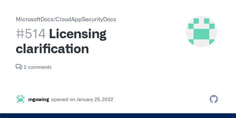 licensing clarification · issue 514 · microsoftdocs