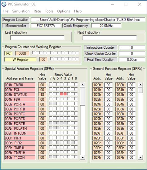 pic microcontroller programming example basic files
