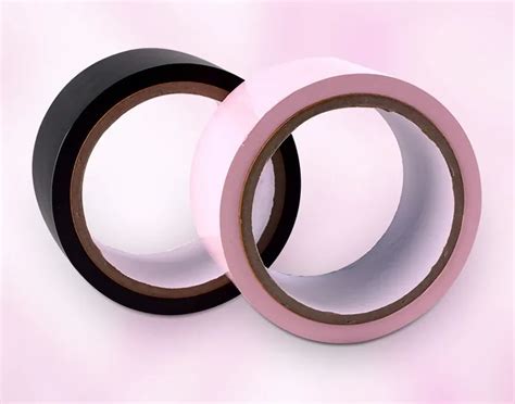 Sex Bondage Tape PVC Gagging Cuffing Wrapping Bondage Wrap 65 FT Latex Wetlook Restraint Tape