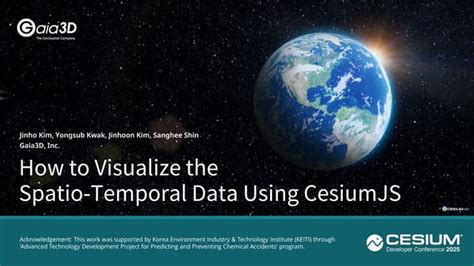 How To Visualize The Spatio Temporal Data Using Cesiumjs Pdf