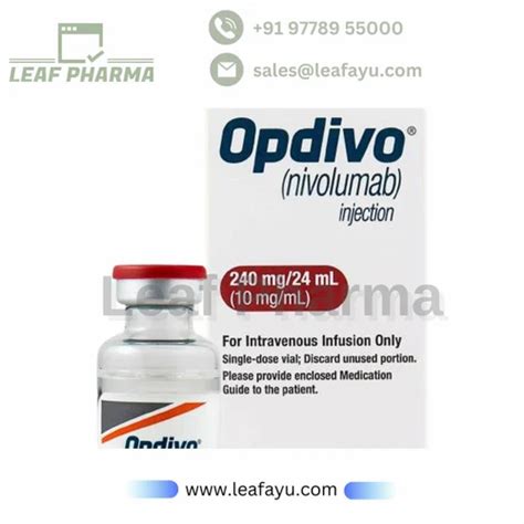Opdivo Nivolumab Strength 40 Mg At ₹ 3500vial In Lucknow Id