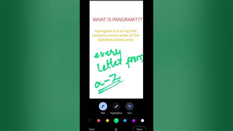 Day 3 Solving The Pangram Cost Problempangram Algorithm