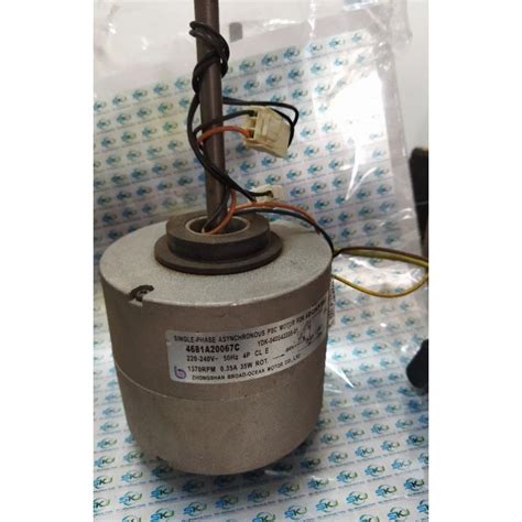 มอเตอร์คอยล์เย็นแอร์ LG/Part No :4681A20067M ,4681A20067C อะไหล่แท้มือ ...