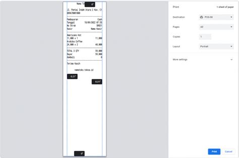 Panduan Instal Printer Struk Thermal Di Komputer Blog Aplikasir