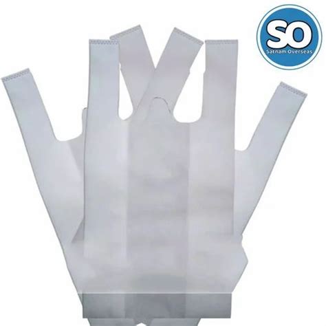 Twobro Plain W Cut White Non Woven Carry Bag 60 Gsm At Rs 125kg In New
