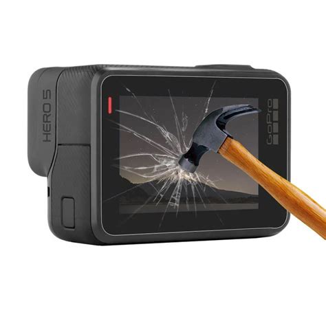 Película de Vidro para Proteção LCD GoPro e Black