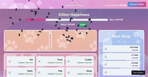 Kitten Kitten Final Codesandbox