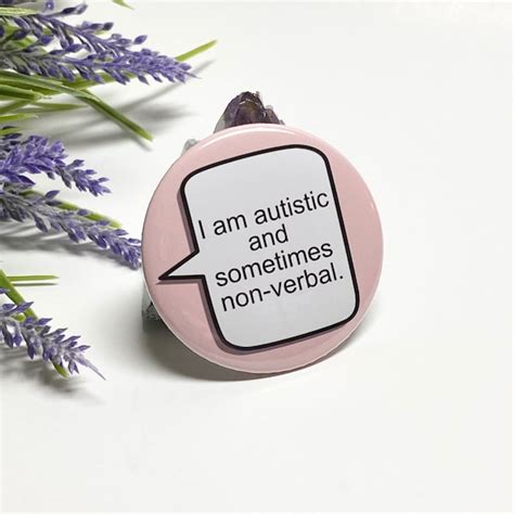 Autism Button Etsy